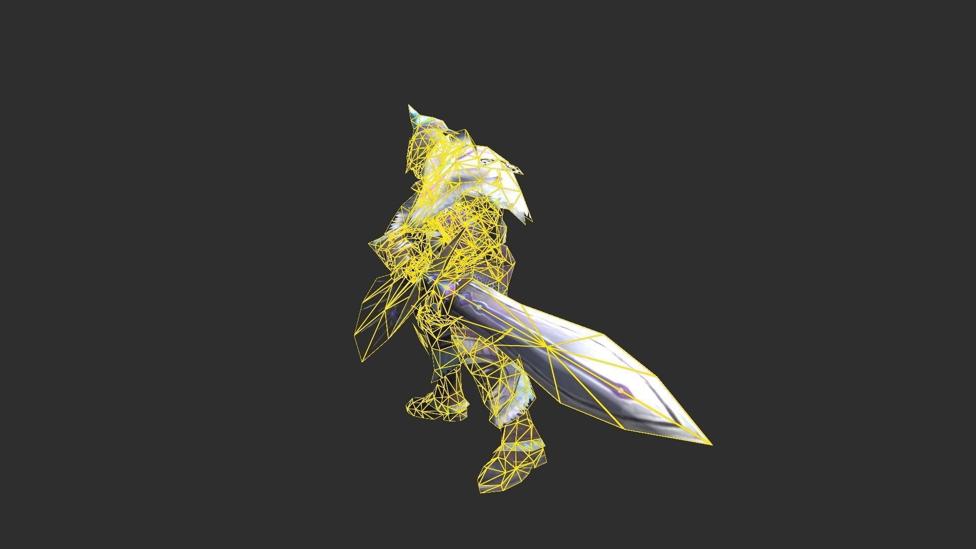 3D model Astral Warrior VR / AR / low-poly | CGTrader