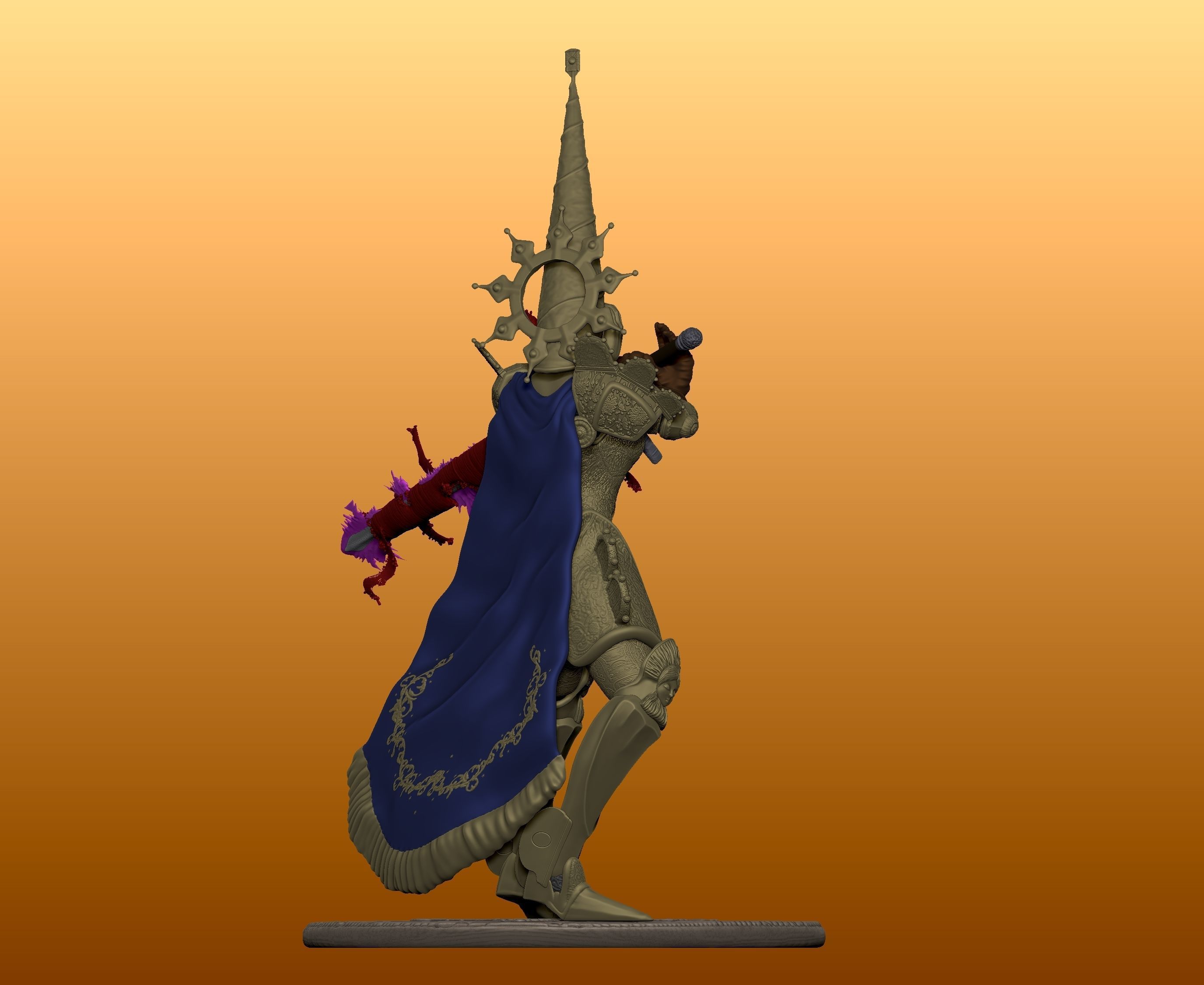 Crisanta in penance from Blasphemous 3D model 3D printable | CGTrader