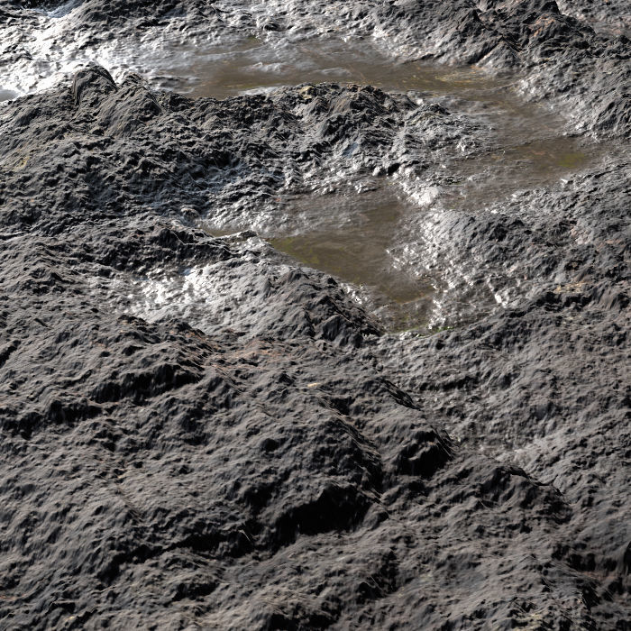 Rugged green ground-Stone ground Texture | CGTrader