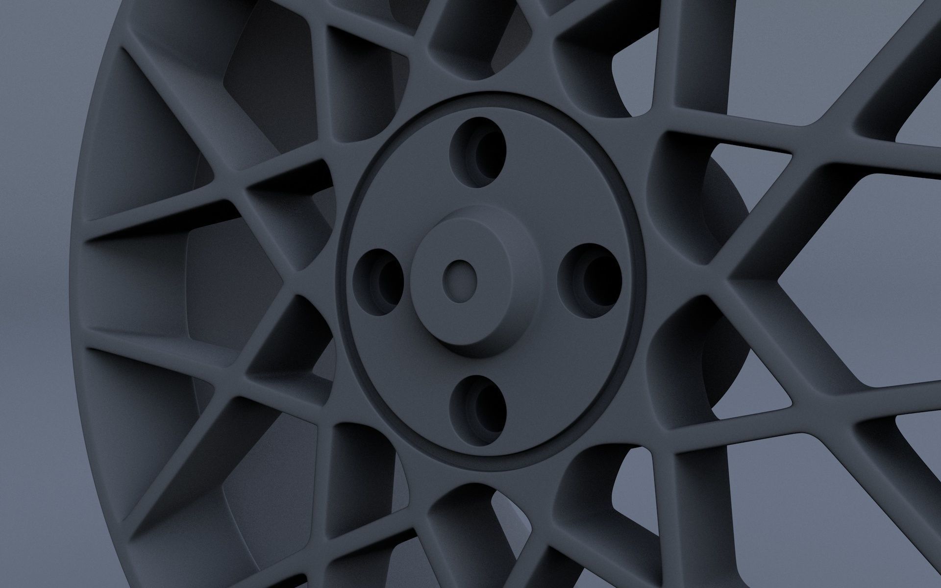 PDW Velocity Car Rim 3D model 3D printable | CGTrader