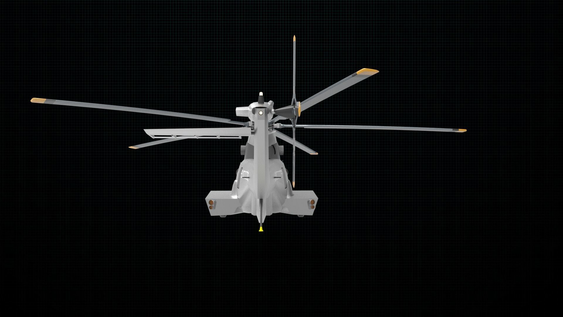 Eurocopter EC725 3D model | CGTrader