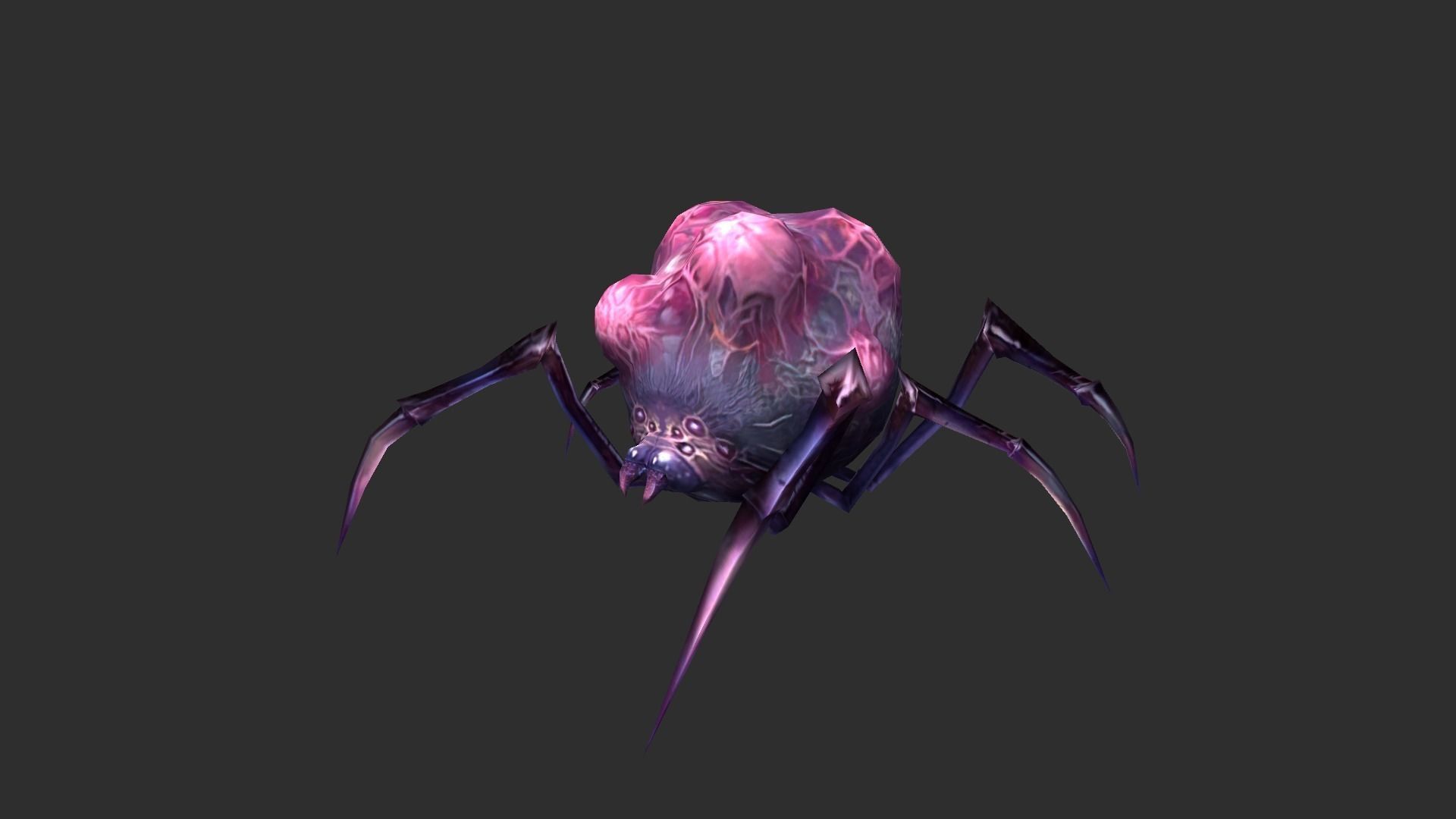 3D model Explosive Spider VR / AR / low-poly | CGTrader