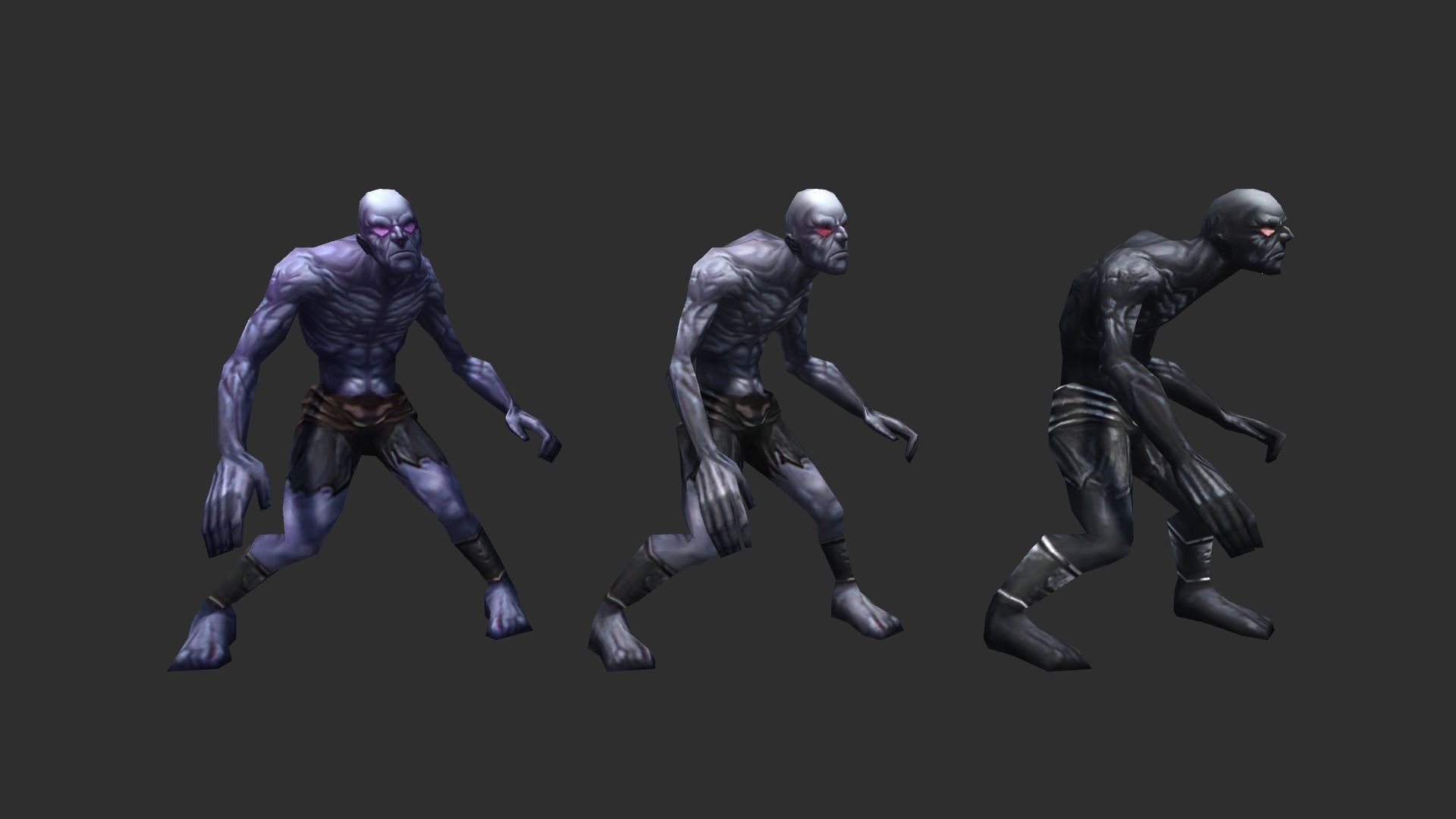 3D model Ghouls VR / AR / low-poly | CGTrader