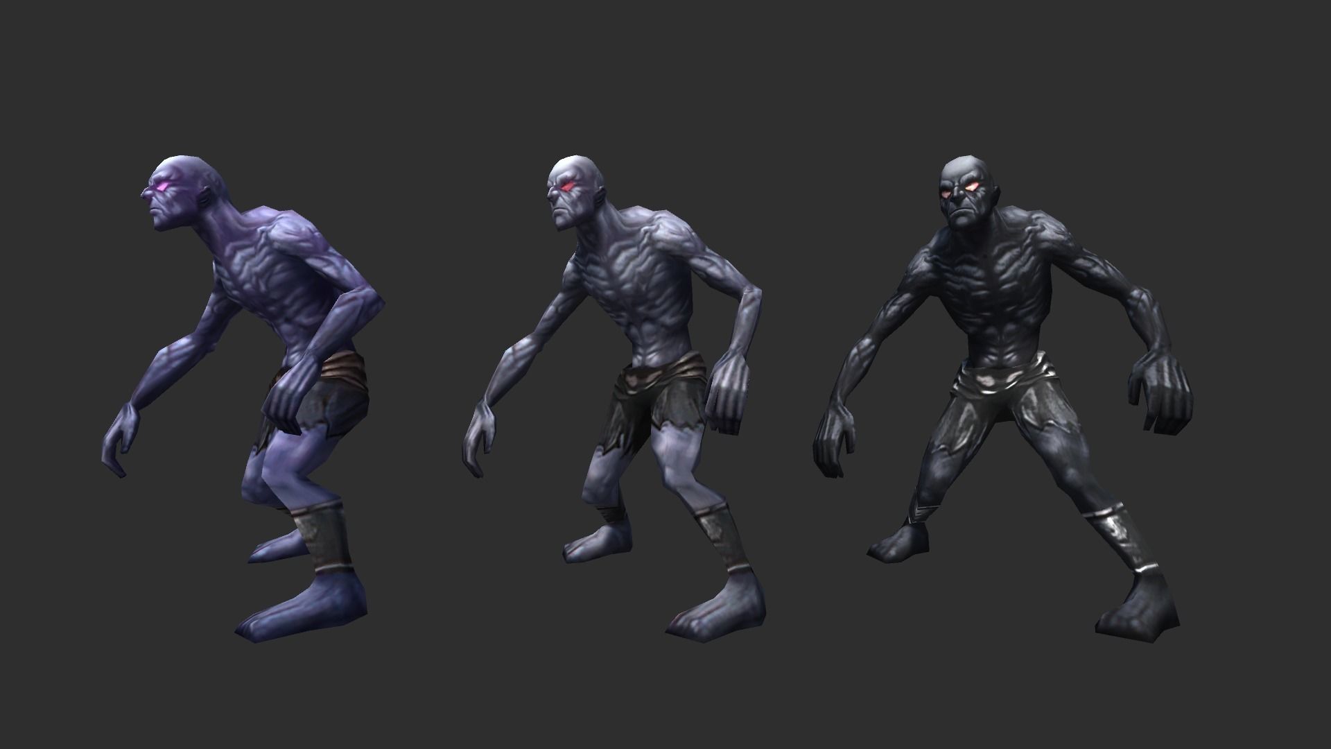 3D model Ghouls VR / AR / low-poly | CGTrader