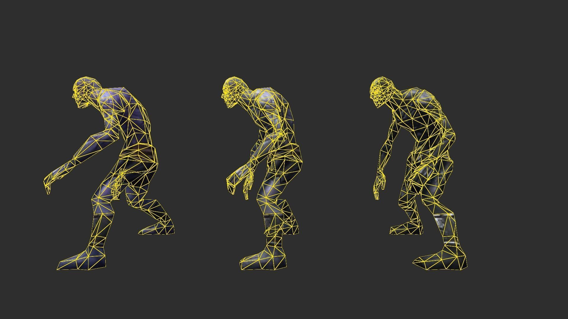 3D model Ghouls VR / AR / low-poly | CGTrader