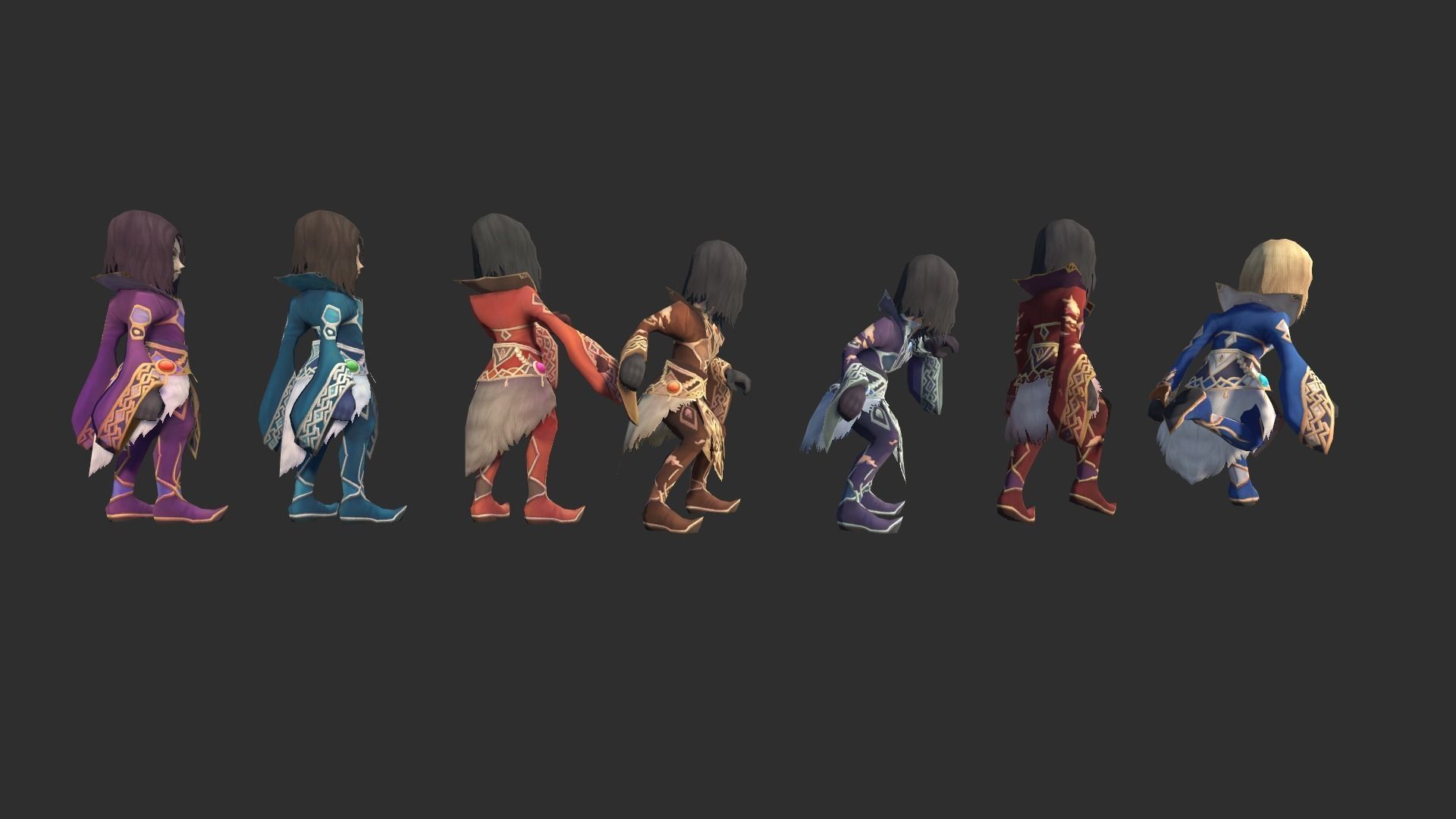 3D model Male Wizards VR / AR / low-poly | CGTrader