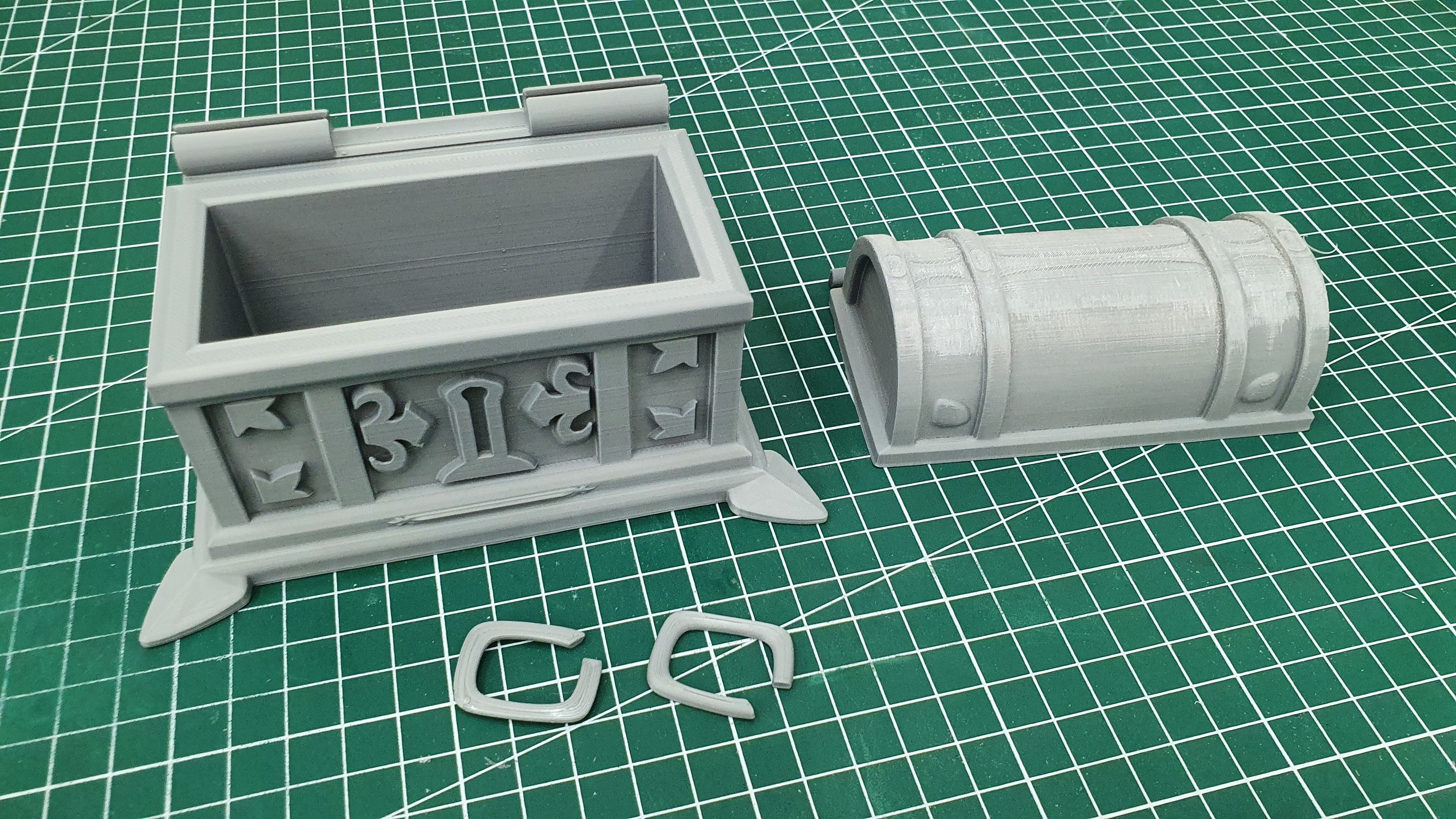 Jewelry Box Luxurious Chest With Openable Lid Genshin Impact 3D model ...