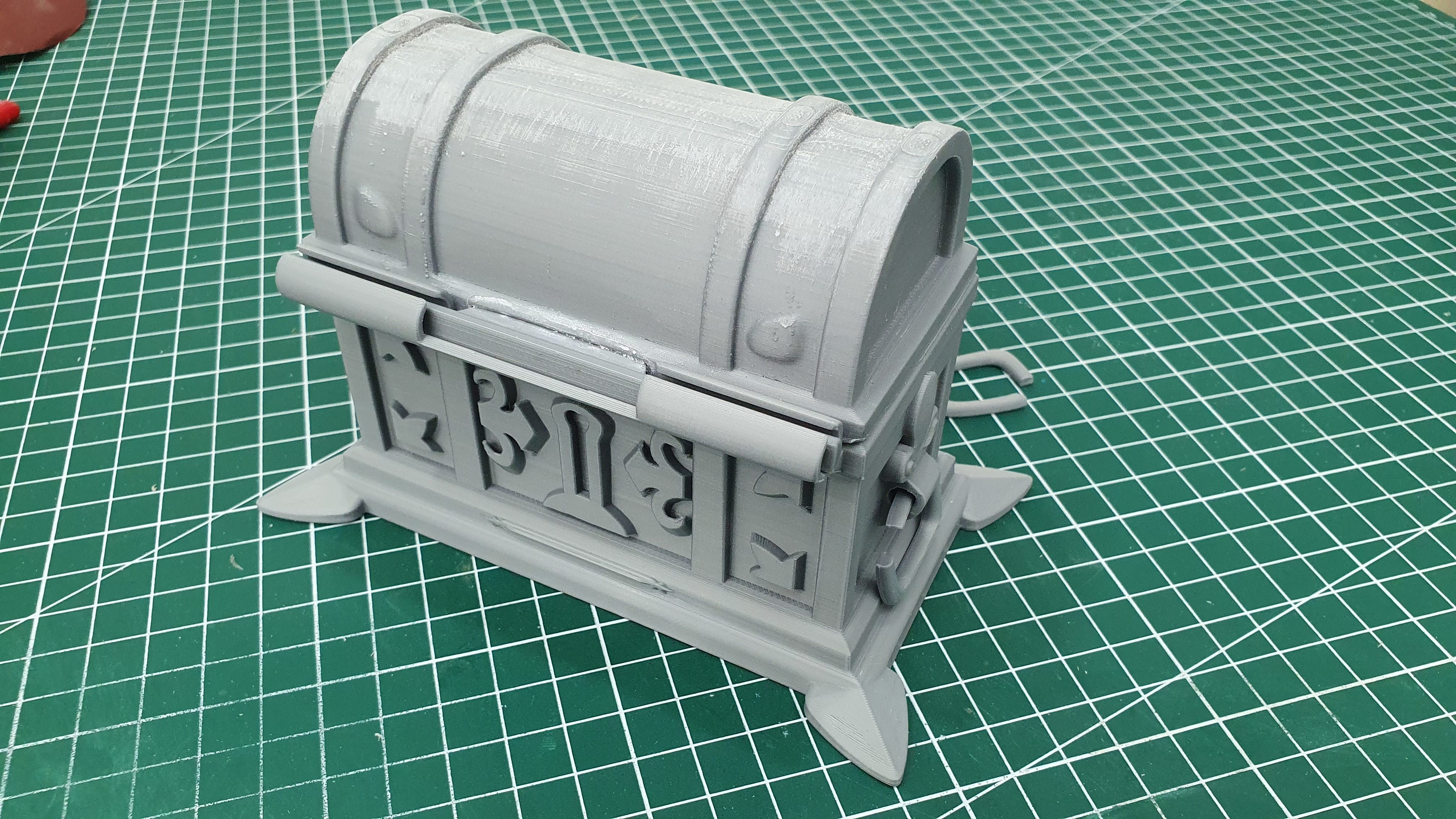 Jewelry Box Luxurious Chest With Openable Lid Genshin Impact 3D model ...