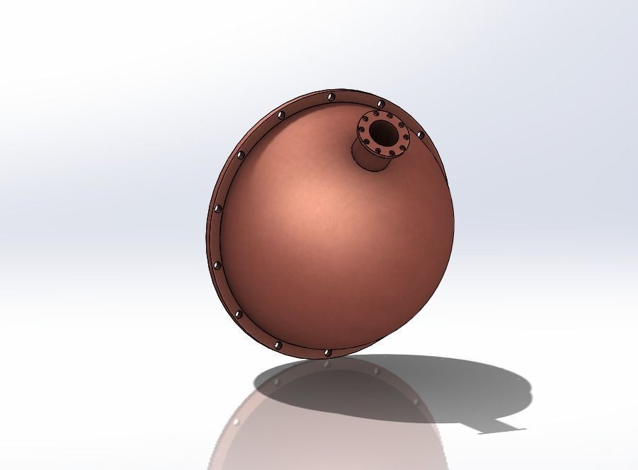 Heat exchanger type shell and tube 3D model 3D printable | CGTrader