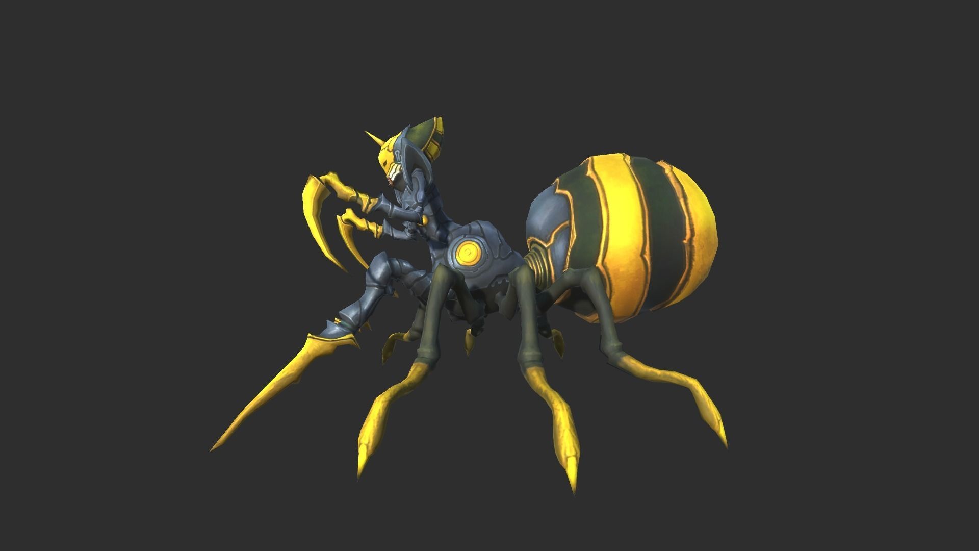 3D model Anime Spider VR / AR / low-poly | CGTrader