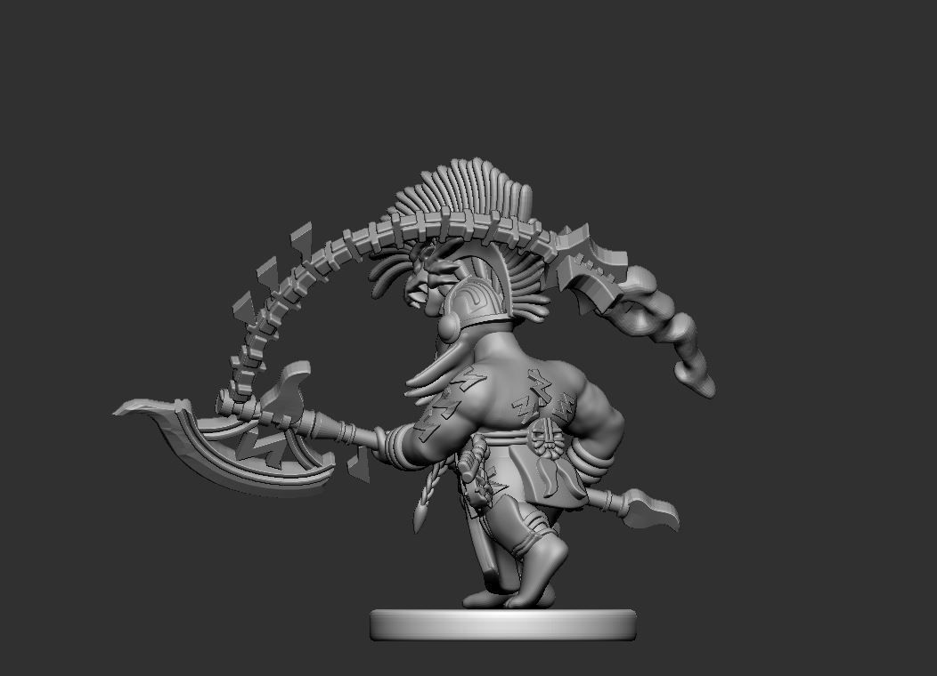 Dwarf Fyreslayers 3D model 3D printable | CGTrader
