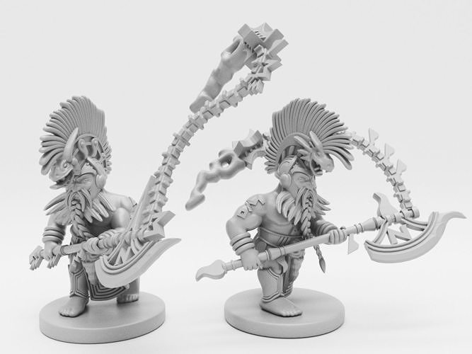 Dwarf Fyreslayers 3D model 3D printable | CGTrader