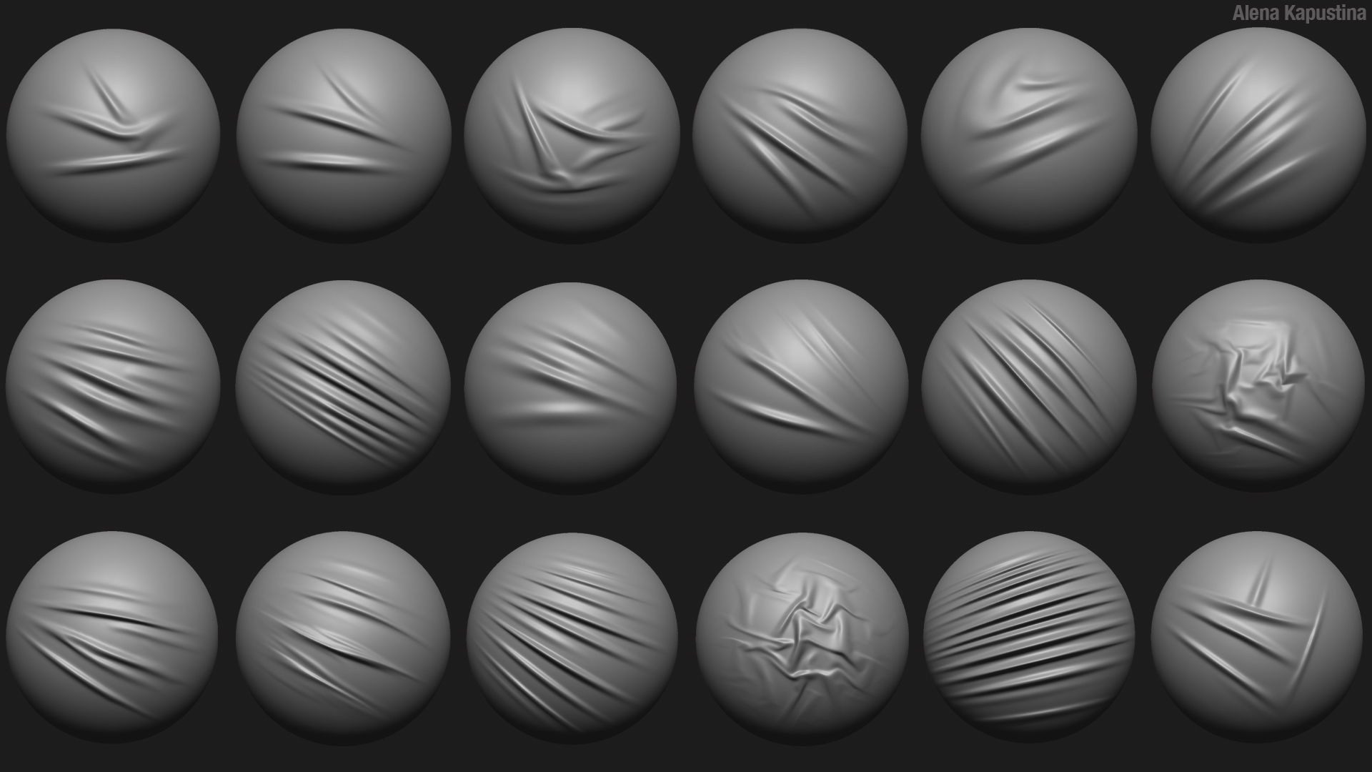 90 Folds and Wrinkles Alphas Psd format 3D model | CGTrader