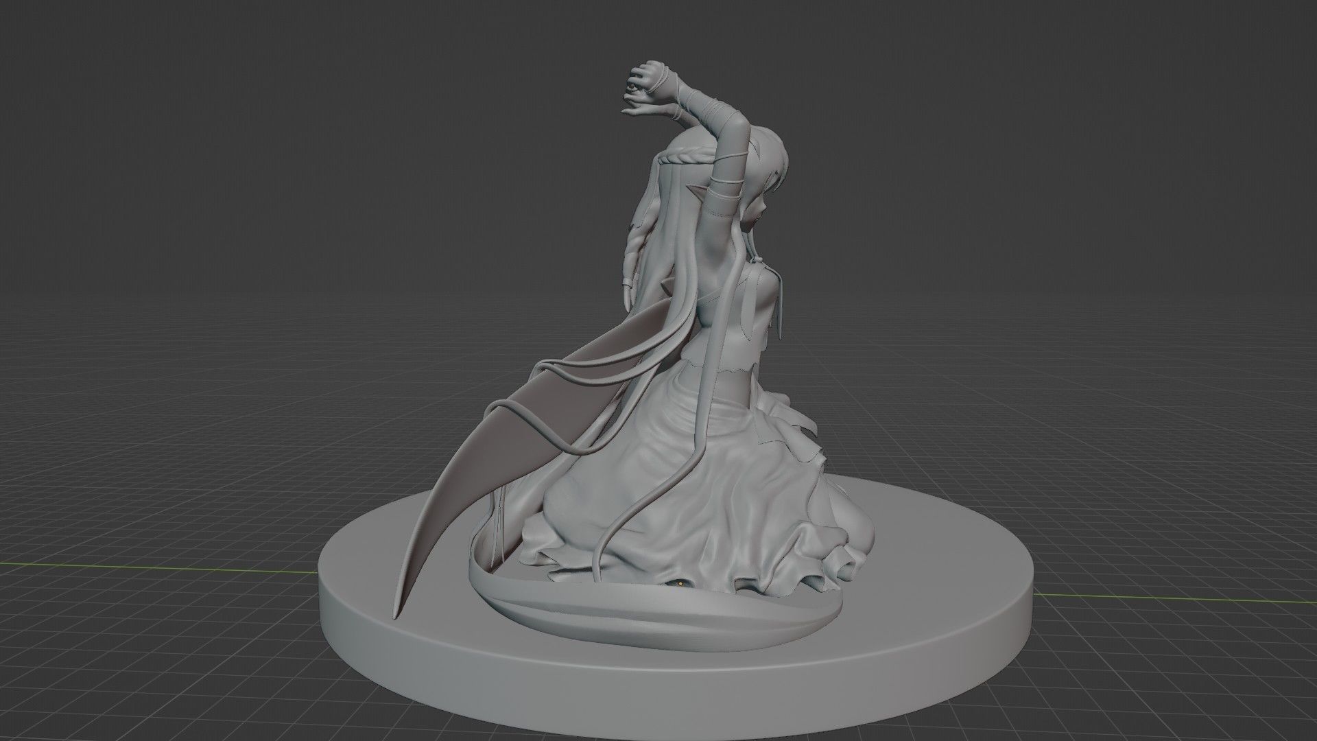 Asuna captured 3D model 3D printable | CGTrader