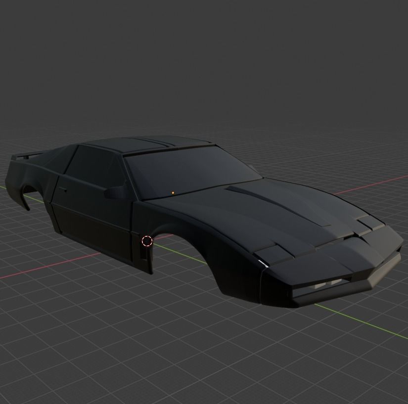 PONTIAC FIREBIRD KITT 1982 BODY SHELL RC 3D PRINT MODEL CAR 3D model 3D ...