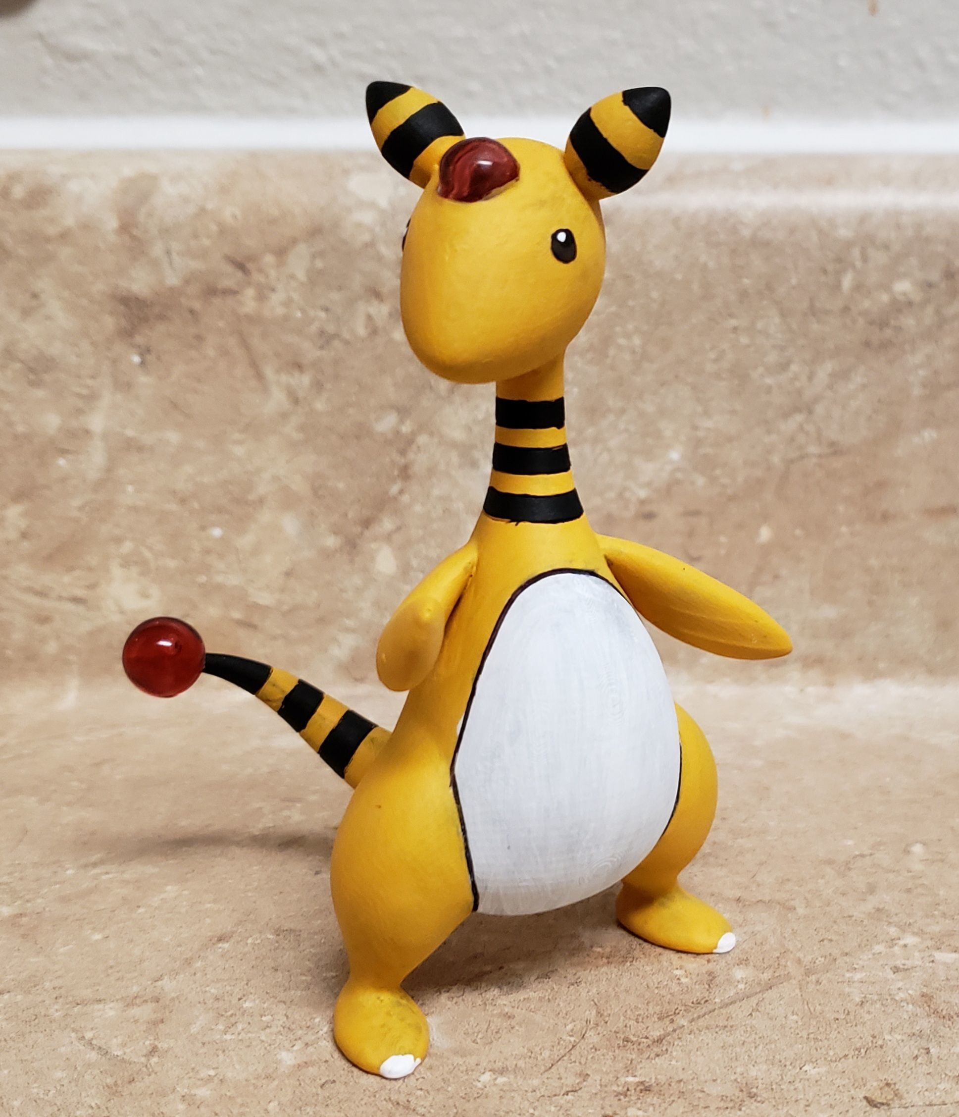 POKEMON 181 - AMPHAROS 3D model 3D printable | CGTrader