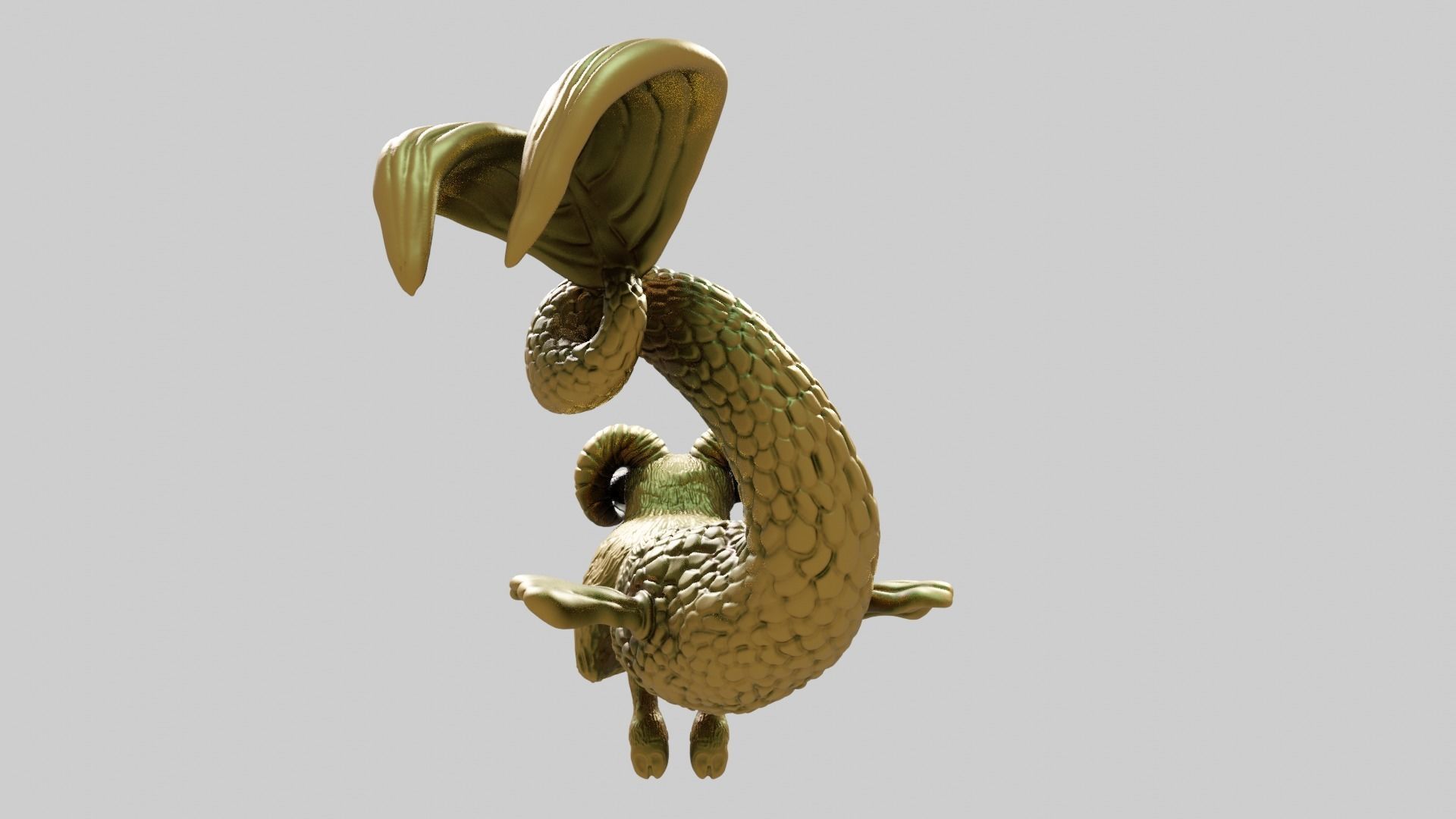 figurine capricorn 3D model 3D printable | CGTrader