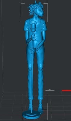 Gorillaz 2d Tranz video 3D model 3D printable | CGTrader