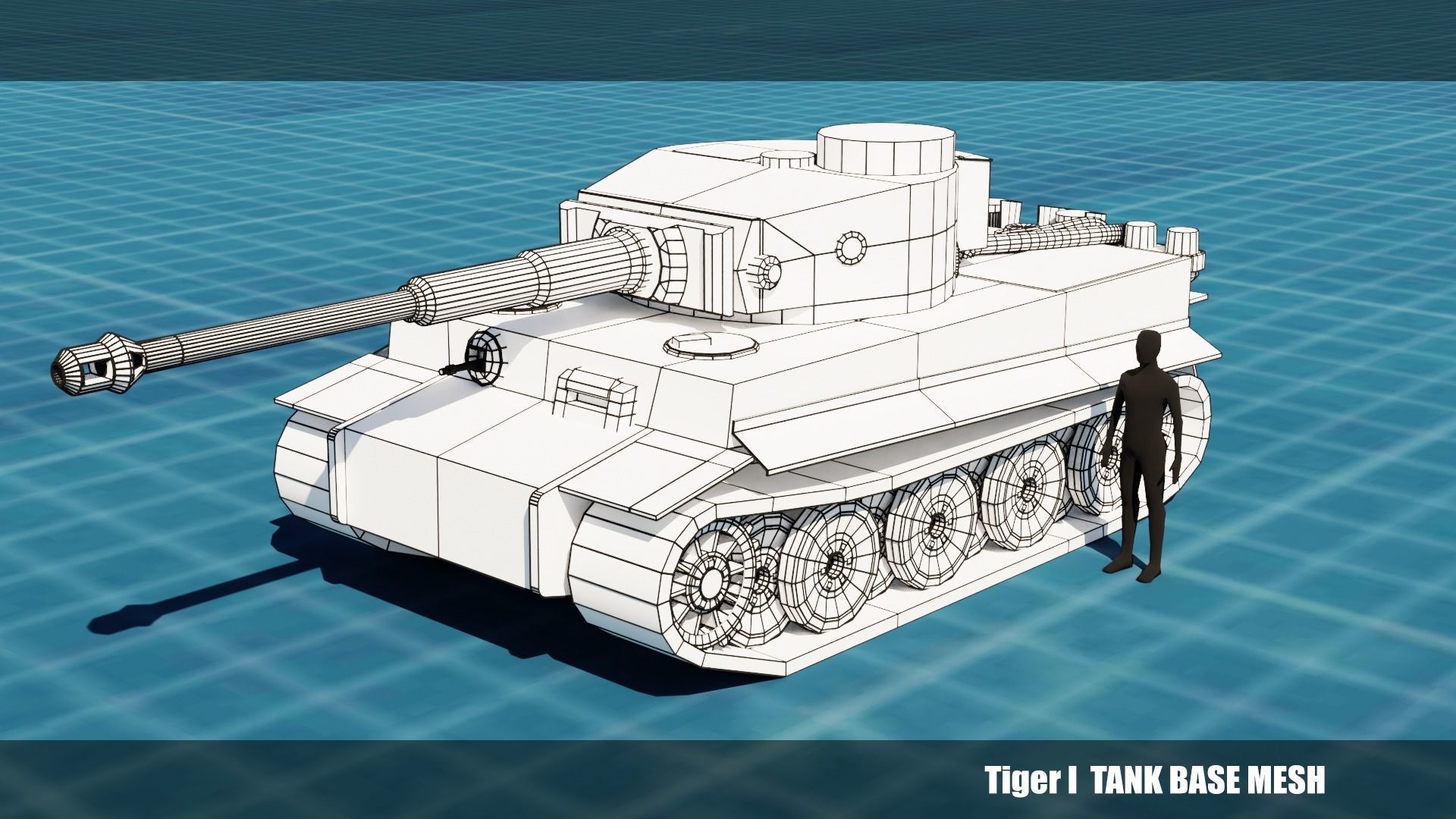 3D Model Collection 20 TANKS BASE MESHES VOL 1 VR / AR / low-poly ...