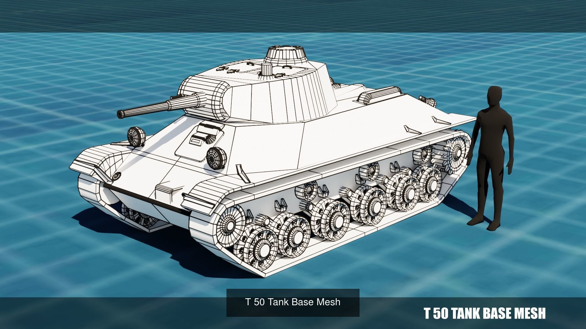 3D Model Collection 20 TANKS BASE MESHES VOL 1 VR / AR / low-poly ...