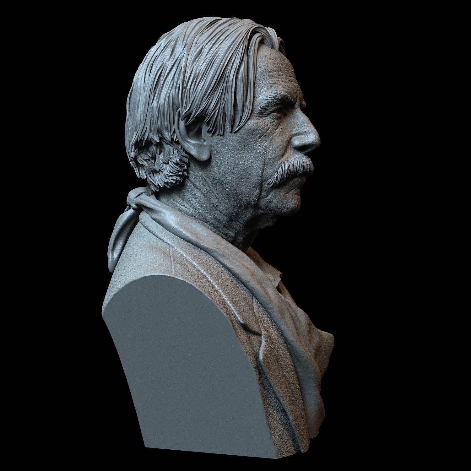 Sam Elliott 3D model 3D printable | CGTrader