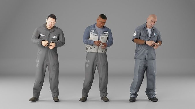 3D model Car mechanic VR / AR / low-poly | CGTrader