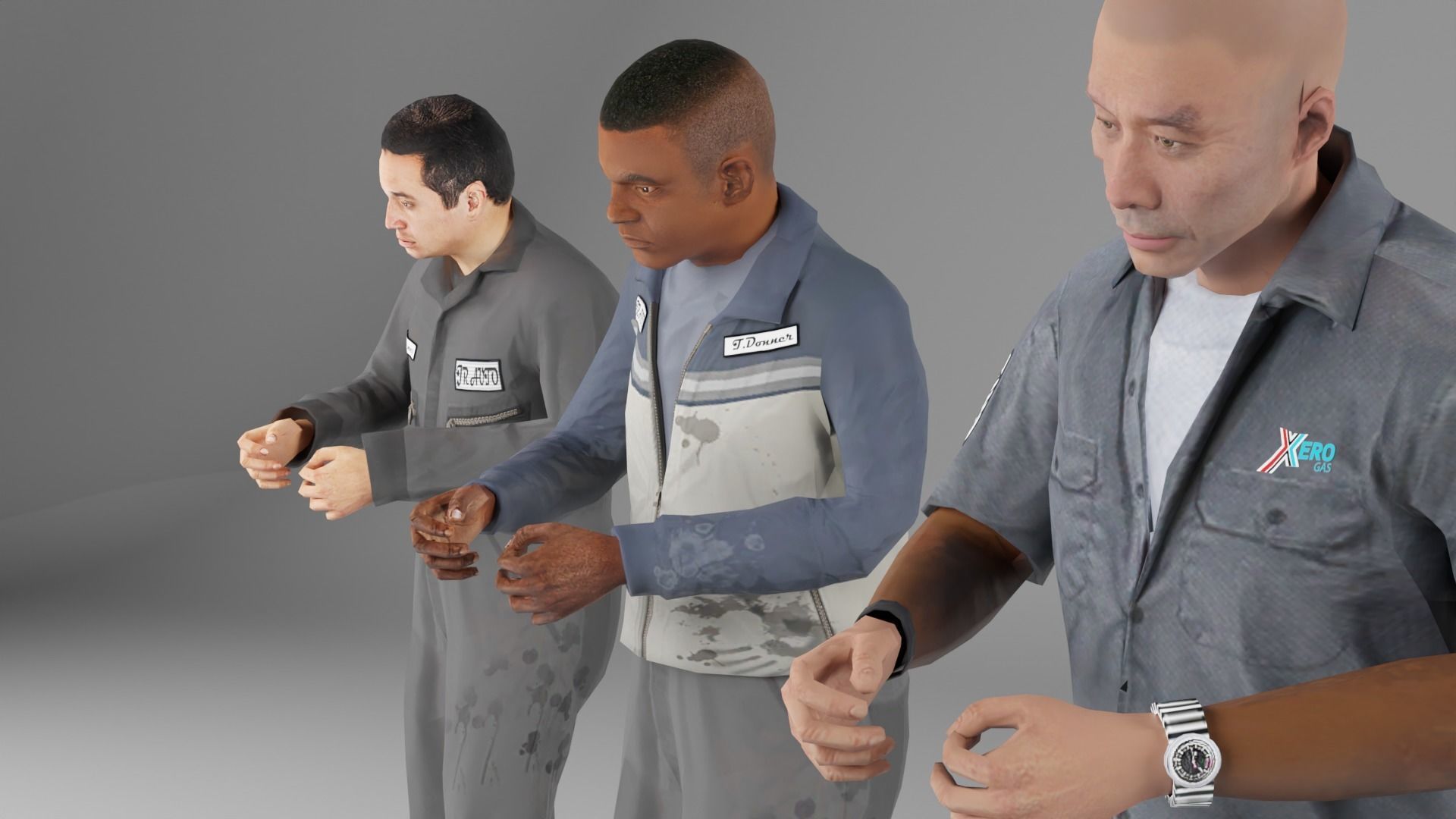 3D model Car mechanic VR / AR / low-poly | CGTrader