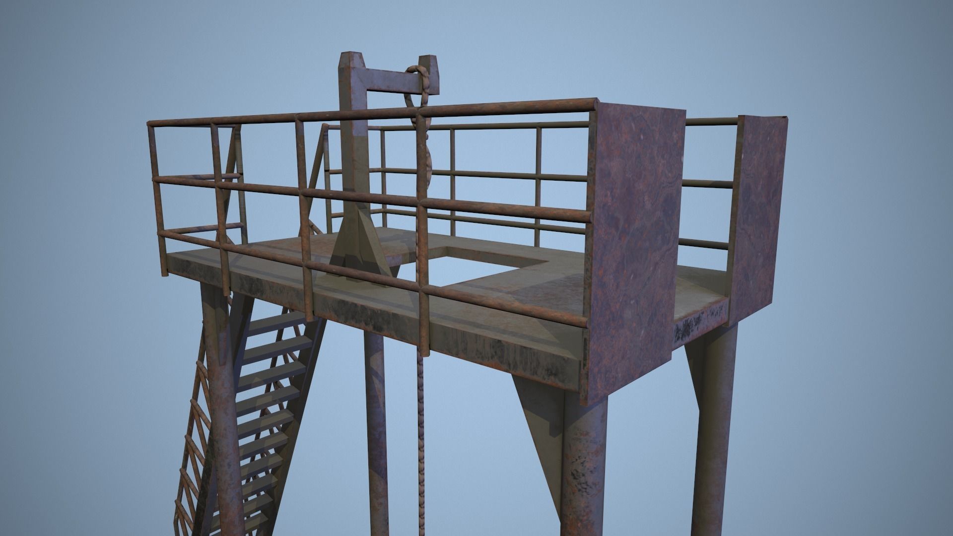 3D model Facilities for training firefighters VR / AR / low-poly | CGTrader