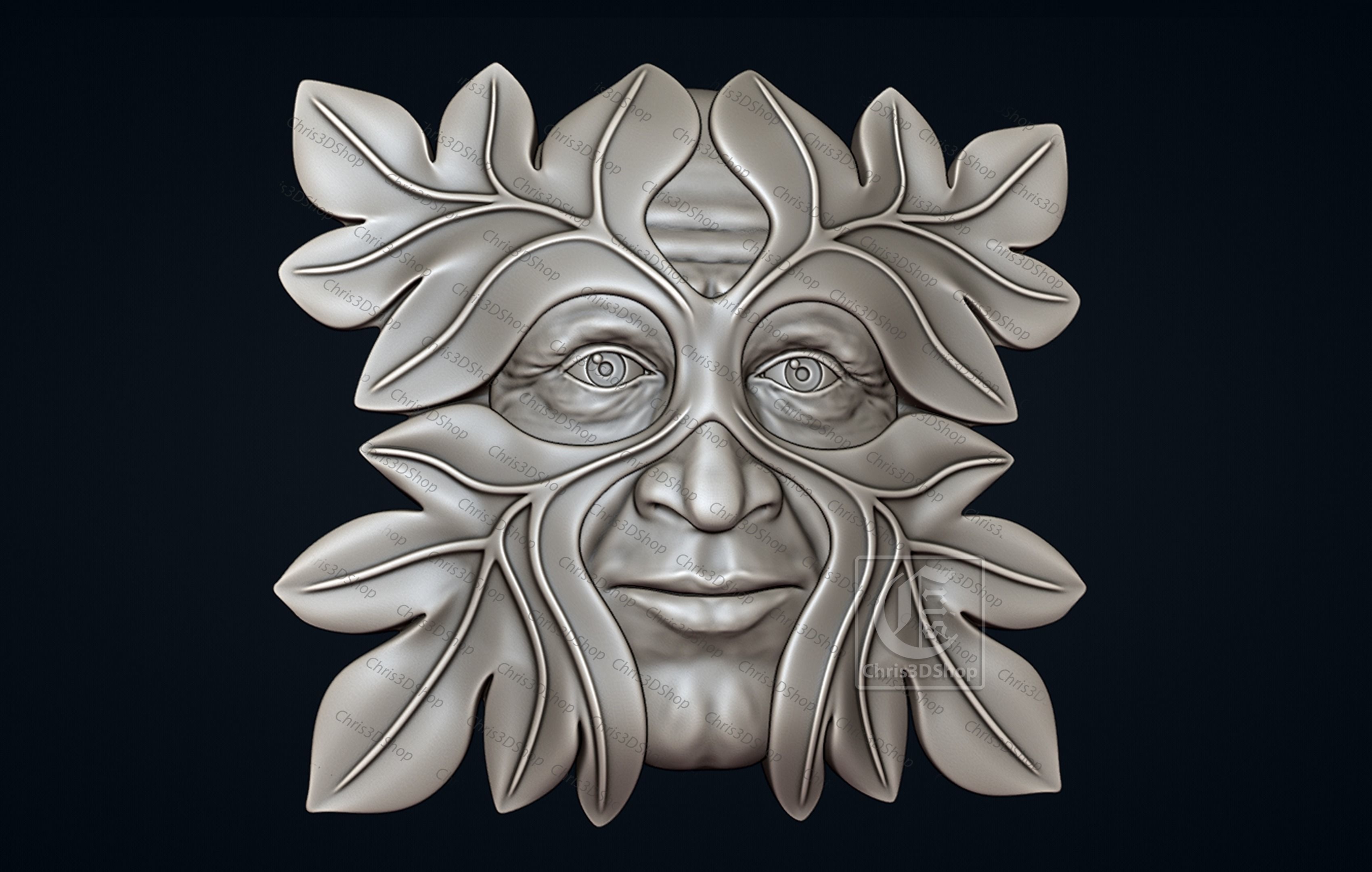 GreenMan - 3D STL Files for CNC 3D model | CGTrader