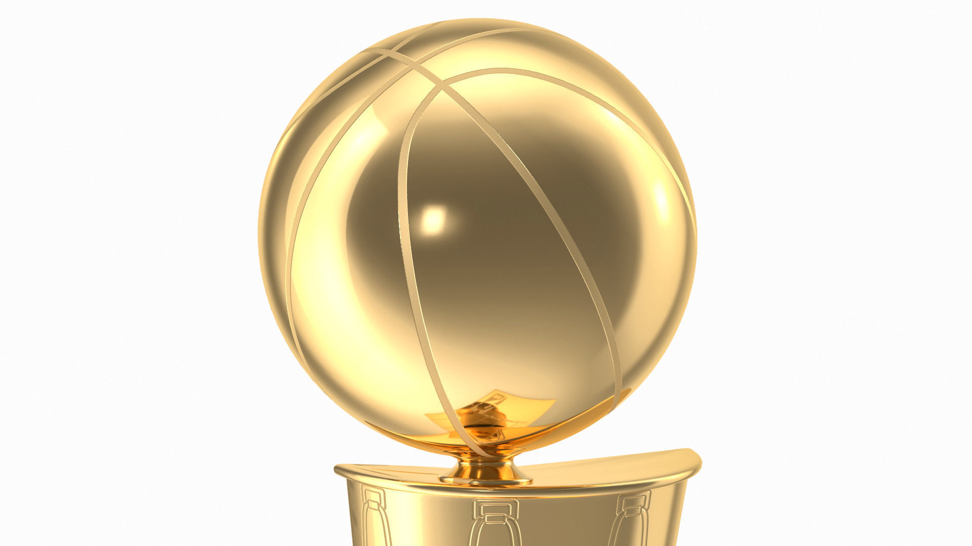 Larry OBrien NBA Championship Trophy 3D model | CGTrader