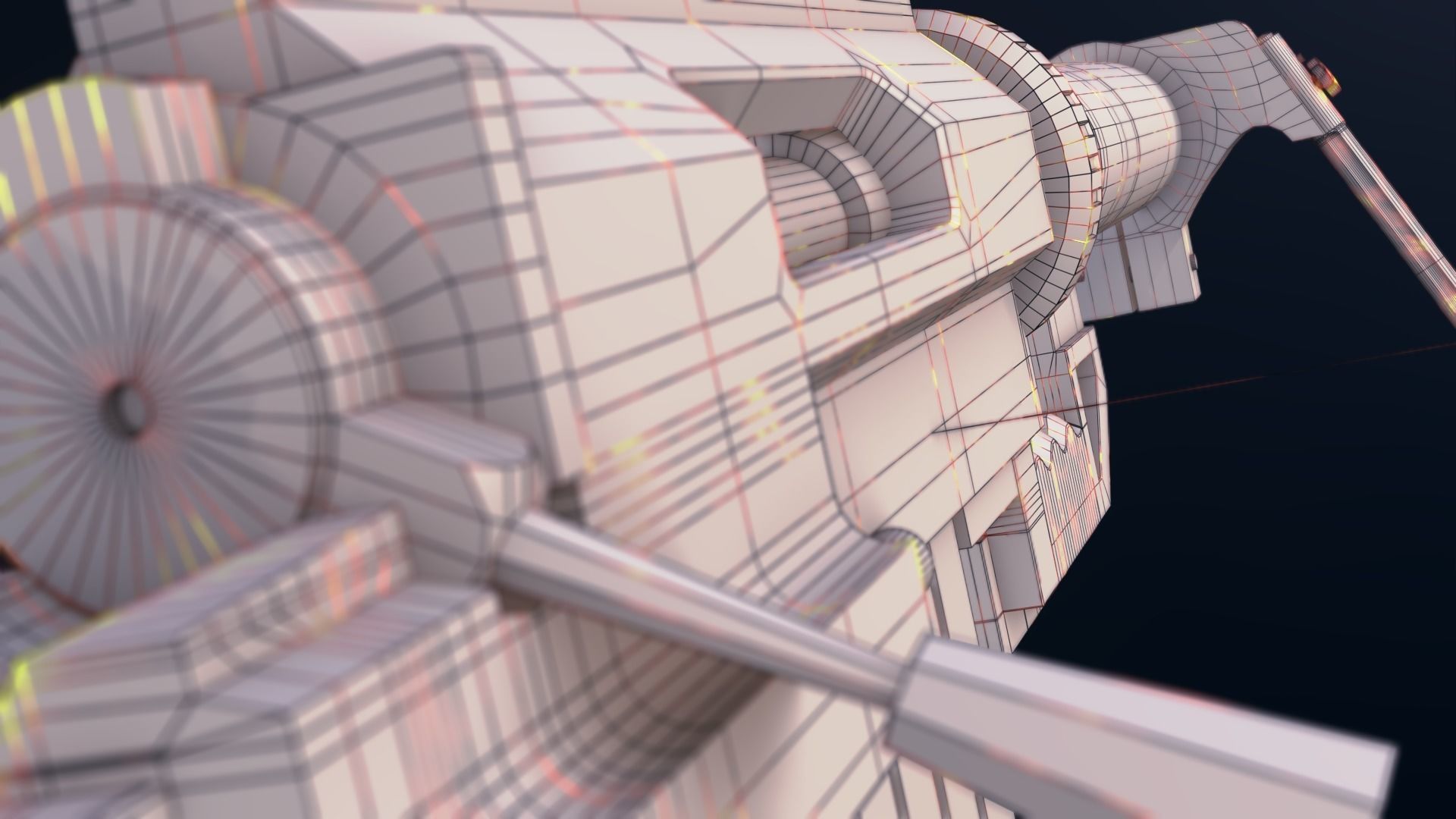 Sniper rifle CheyTac M200 Material low-poly Game 3D model | CGTrader