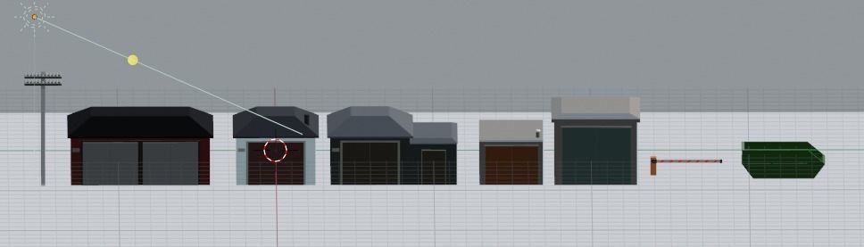 Low poly garage pack free VR / AR / low-poly 3D model | CGTrader