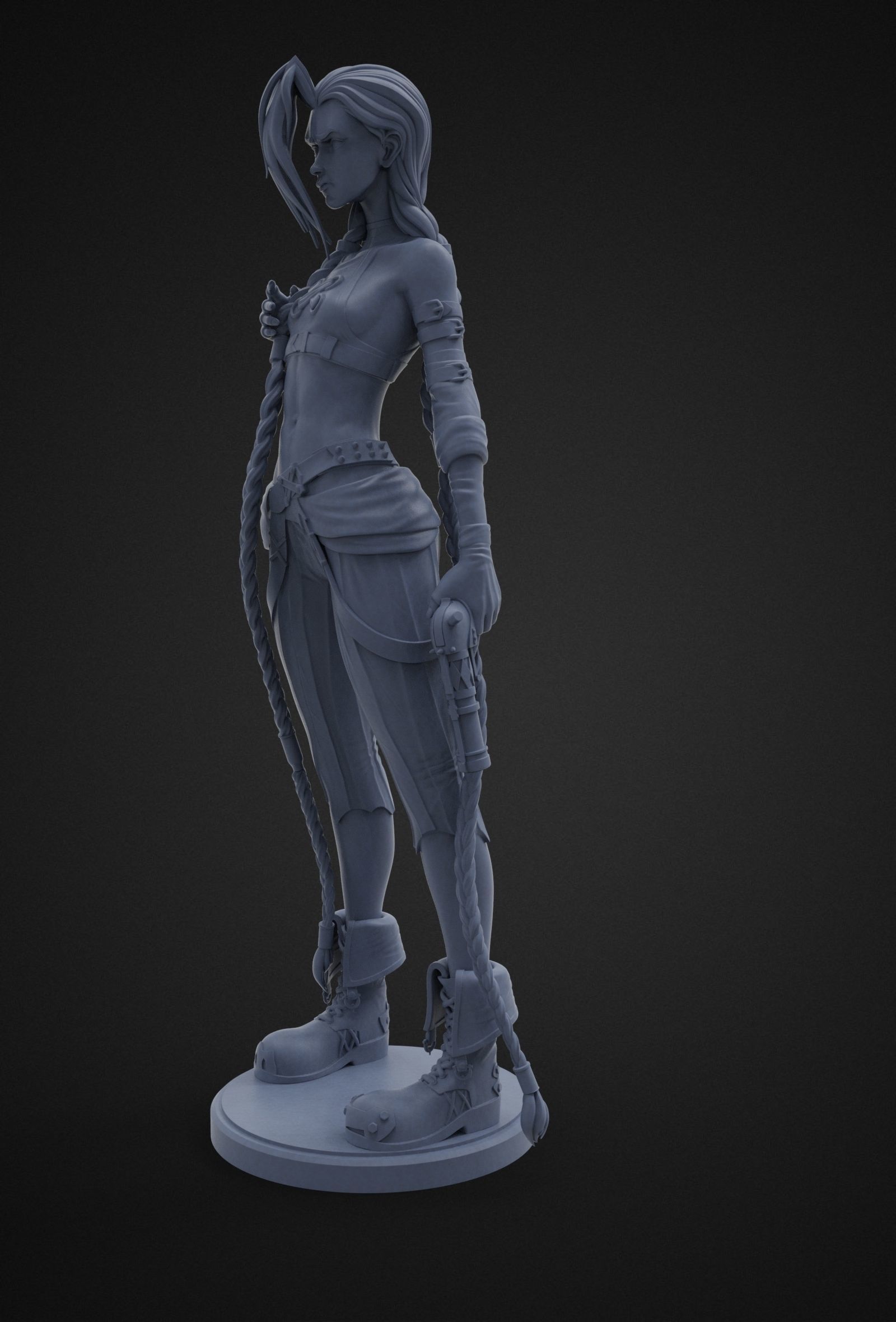 Jinx from Arcane fan art 3D model 3D printable | CGTrader