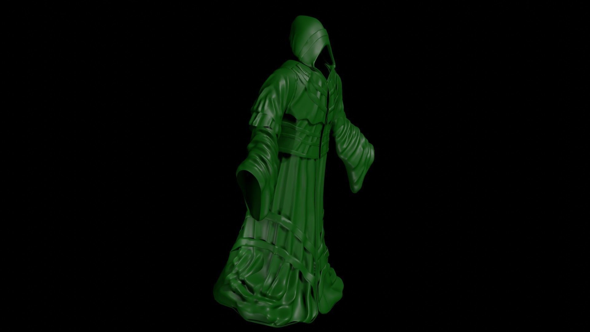 3D model Cloak robe VR / AR / low-poly | CGTrader