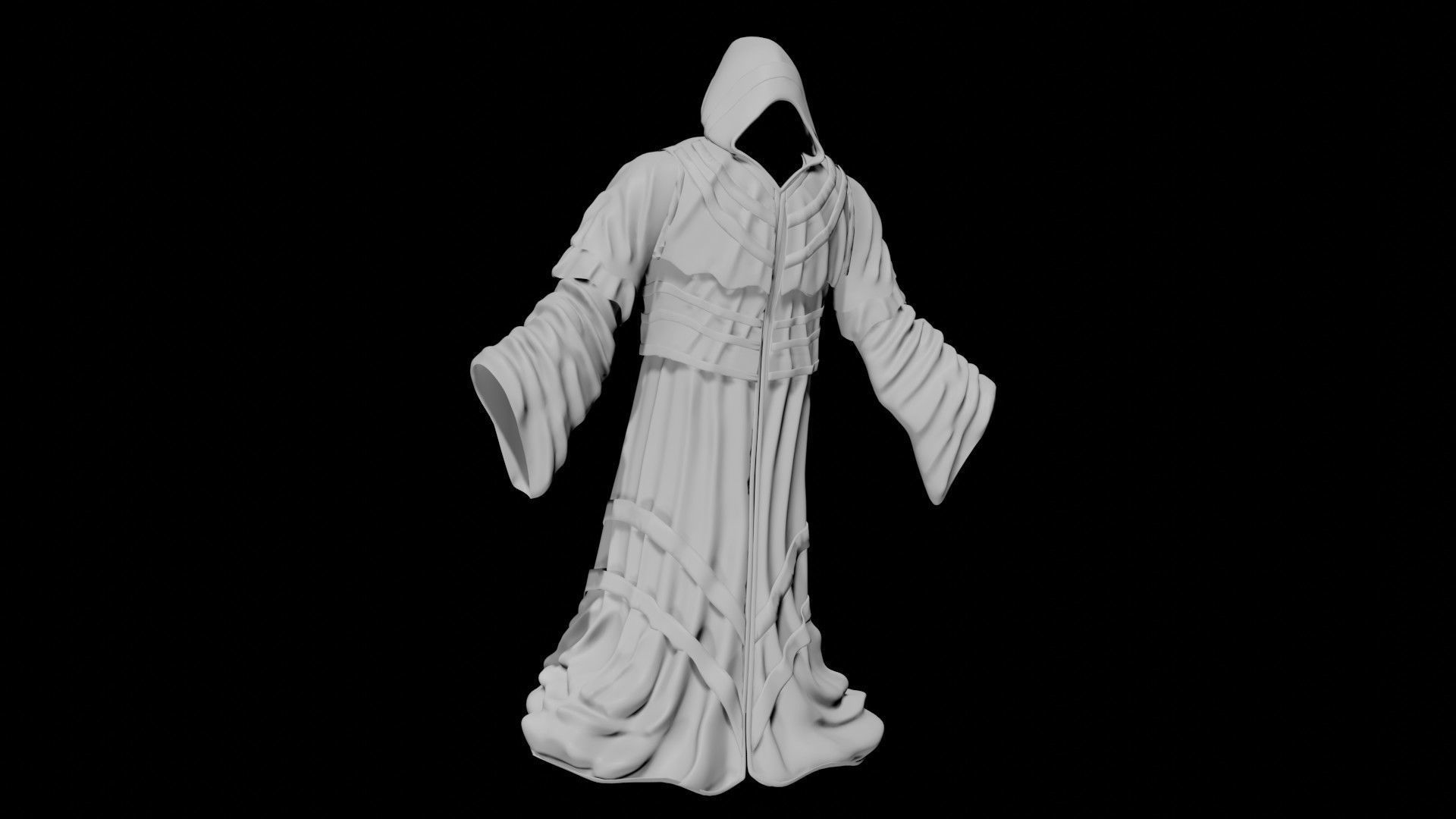 3D model Cloak robe VR / AR / low-poly | CGTrader