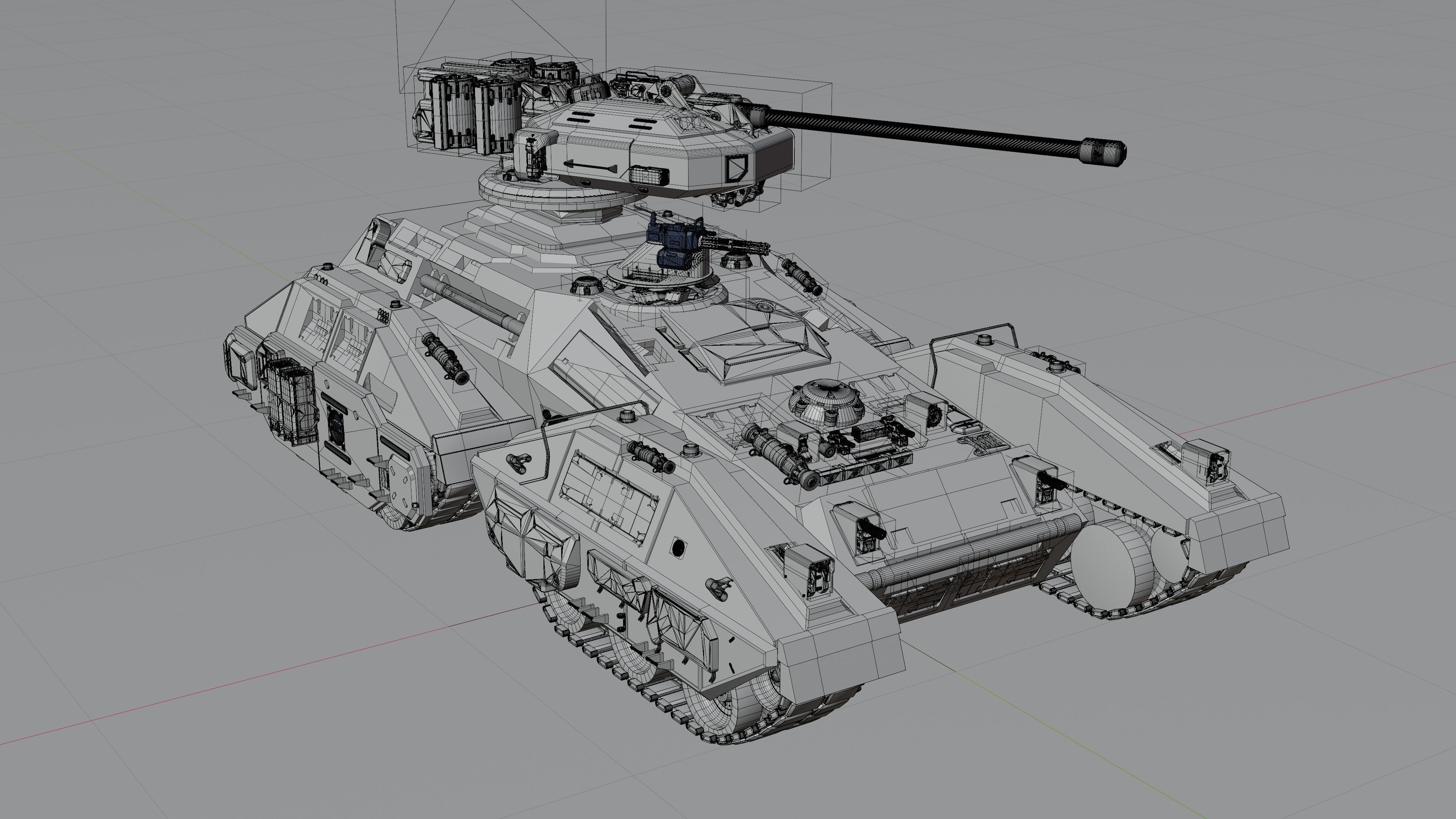 Sci-Fi Tank - Halo Scorpion free 3D model | CGTrader