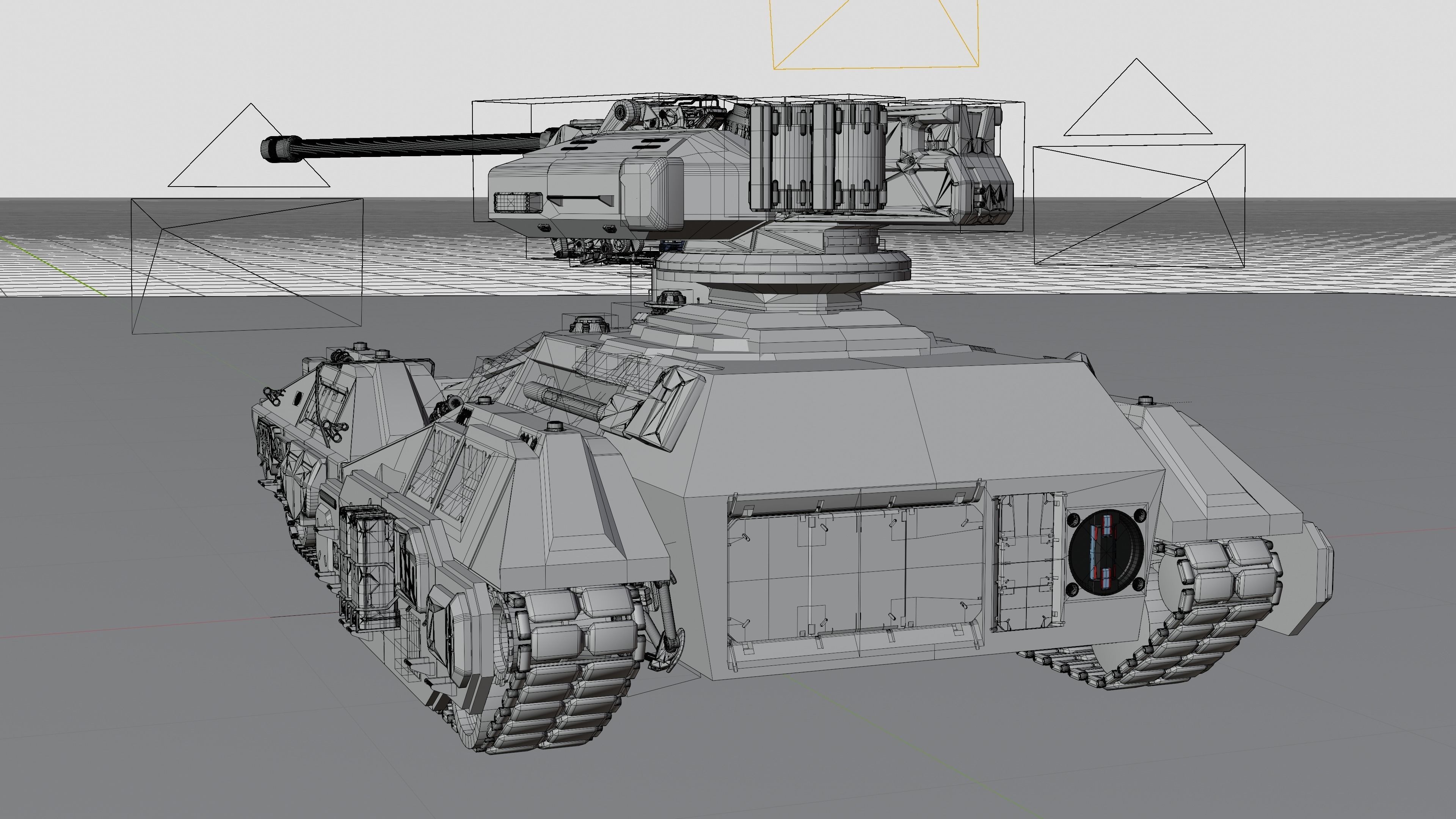 Sci-Fi Tank - Halo Scorpion free 3D model | CGTrader