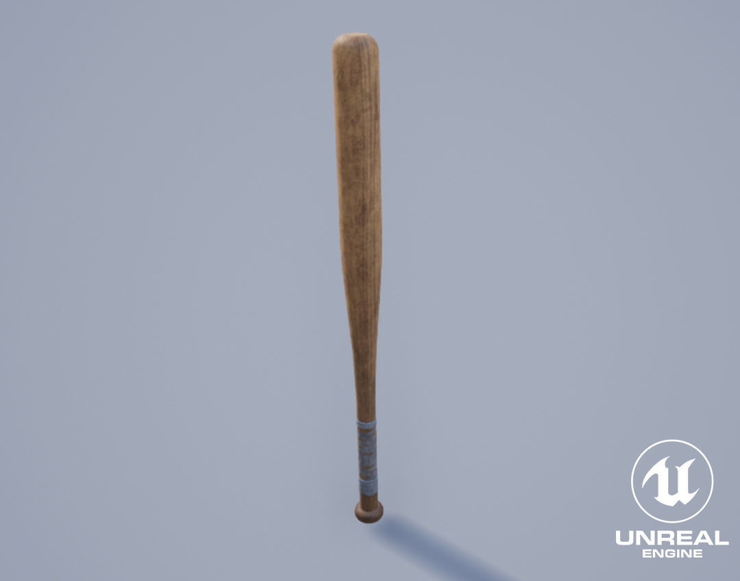 3D model Survival Props Package - Baseball Bat VR / AR / low-poly ...