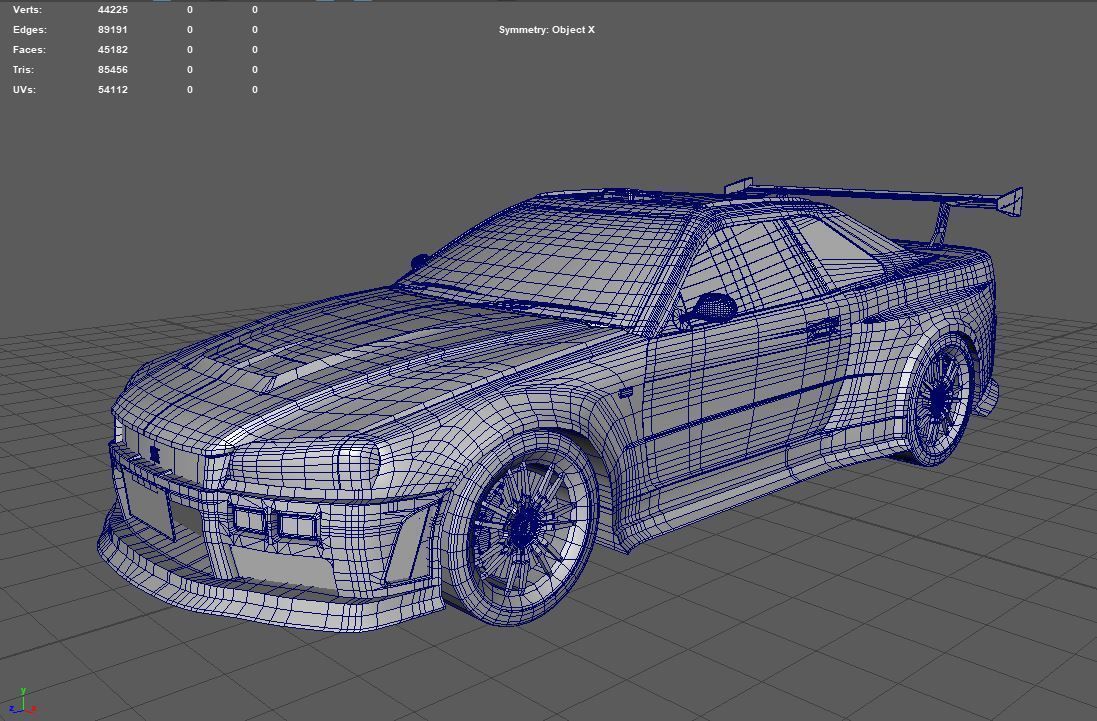 Skyline R34 3D model | CGTrader
