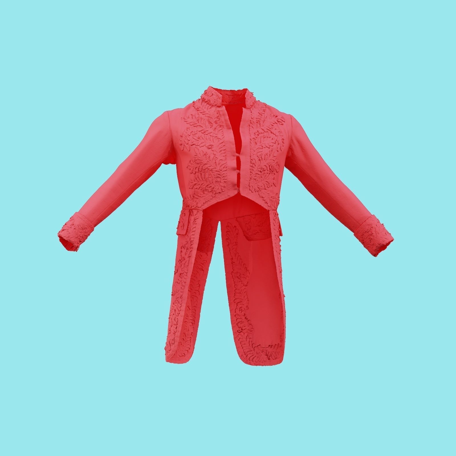 3D model Lackey Jacket Alt VR / AR / low-poly | CGTrader