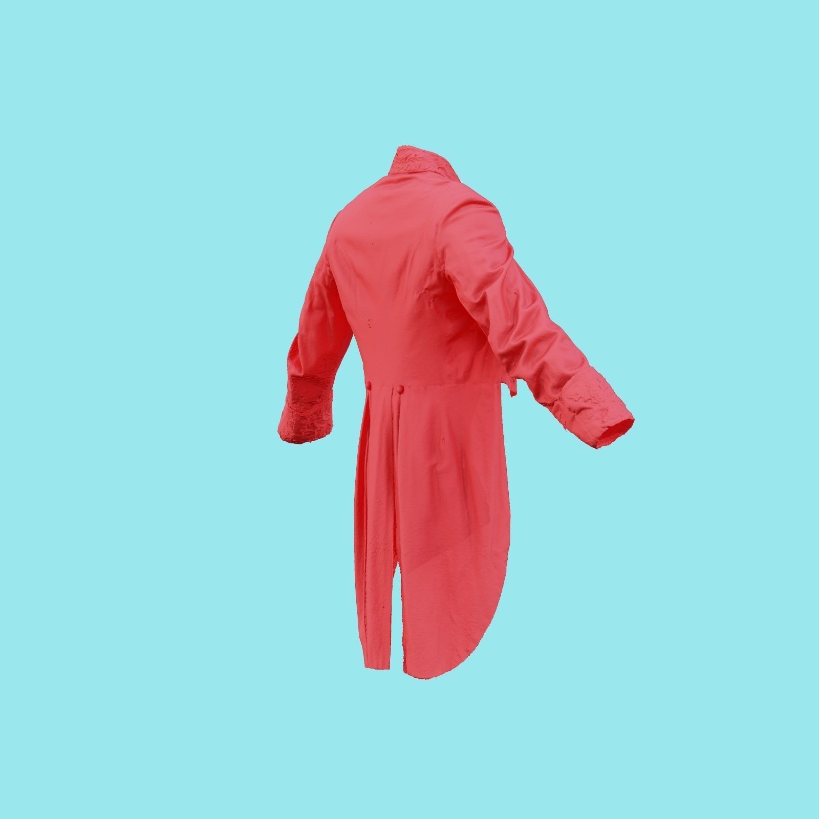 3D model Lackey Jacket VR / AR / low-poly | CGTrader