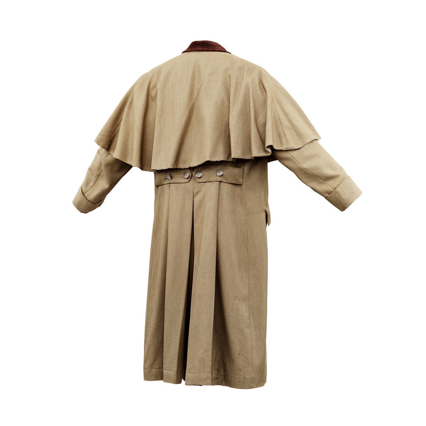 3D model Detective Coat VR / AR / low-poly | CGTrader