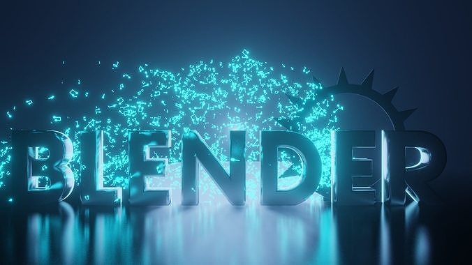 intro text animation free VR / AR / low-poly 3D model animated | CGTrader