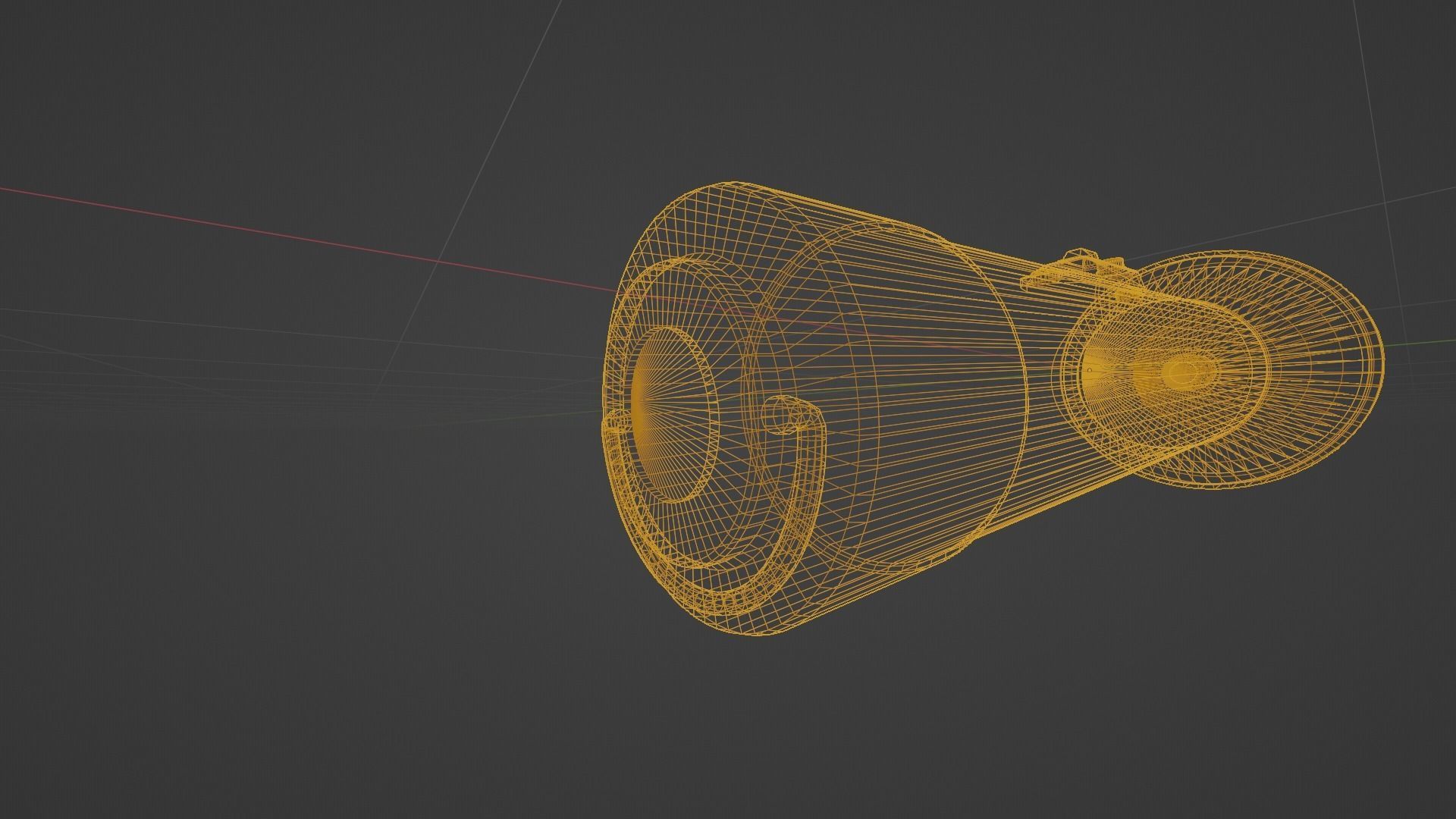 3D model old vintage dusty ussr flashlight VR / AR / low-poly | CGTrader