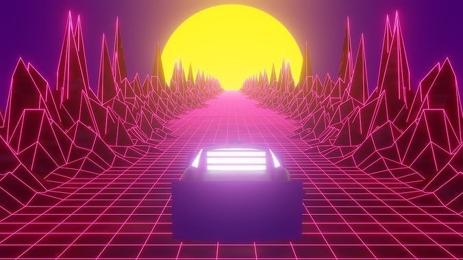 cyberpunk animation free VR / AR / low-poly 3D model animated | CGTrader