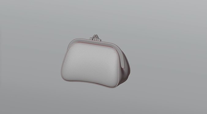 Purse 2 3D model | CGTrader
