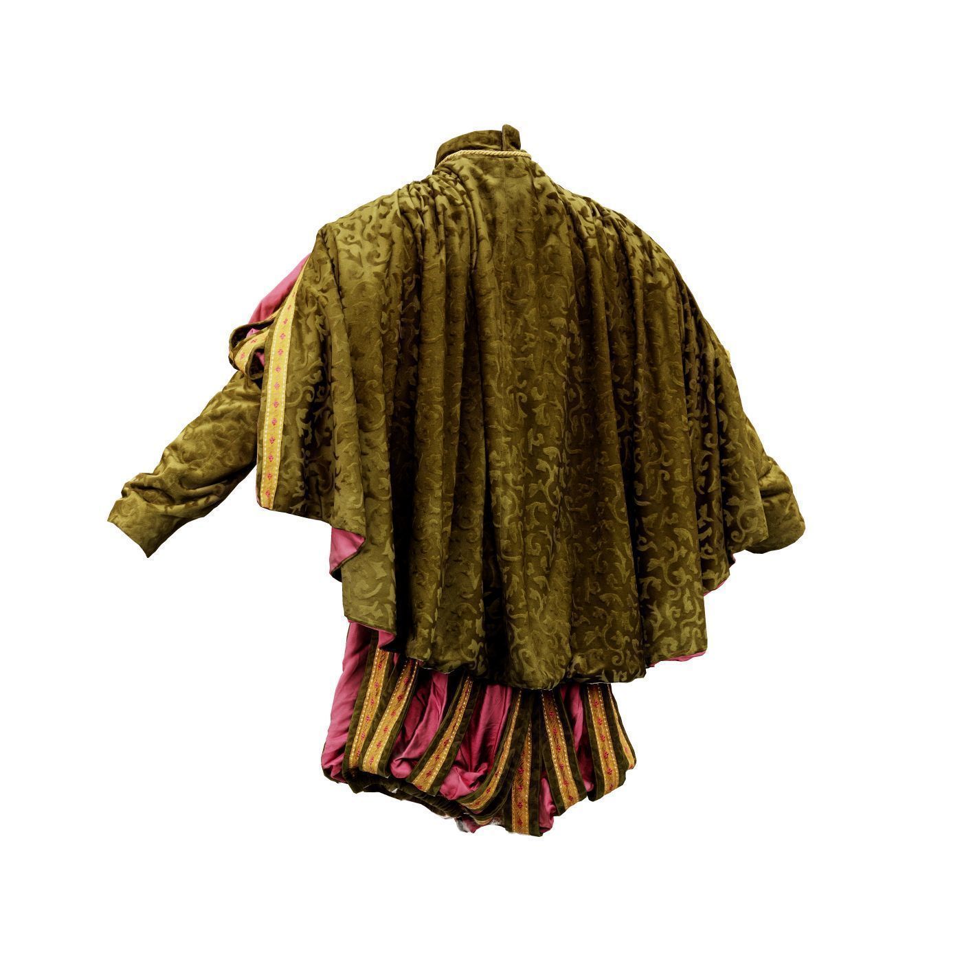 3D model Triangle Full Cape VR / AR / low-poly | CGTrader