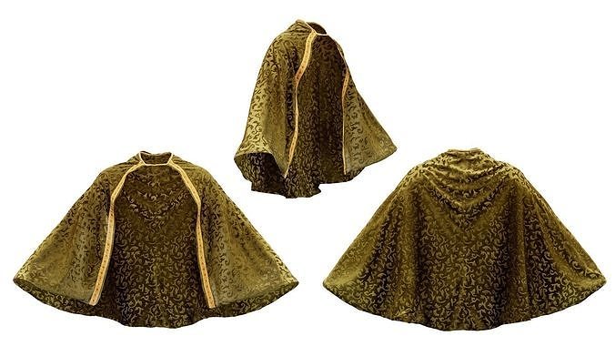3D model Triangle Cape VR / AR / low-poly | CGTrader