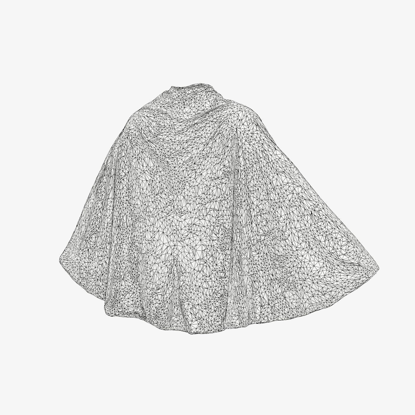 3D model Triangle Cape VR / AR / low-poly | CGTrader