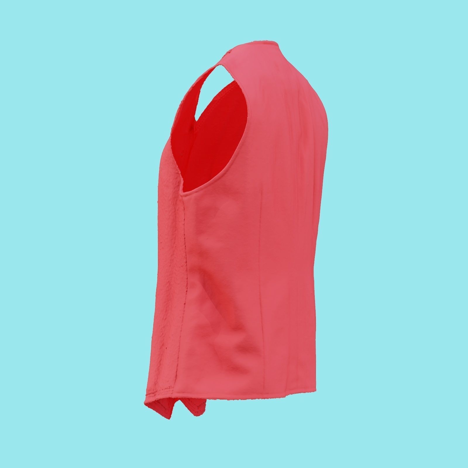 3D model Train Vest VR / AR / low-poly | CGTrader